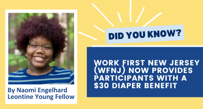 Did you know Work First New Jersey now provides participants with a $30 ...